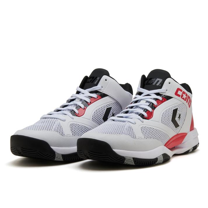 【CONVERSE】 コンバース CONS ACCELERATOR MID コンズ アクセレレーター MID 33500400 WHITE ...