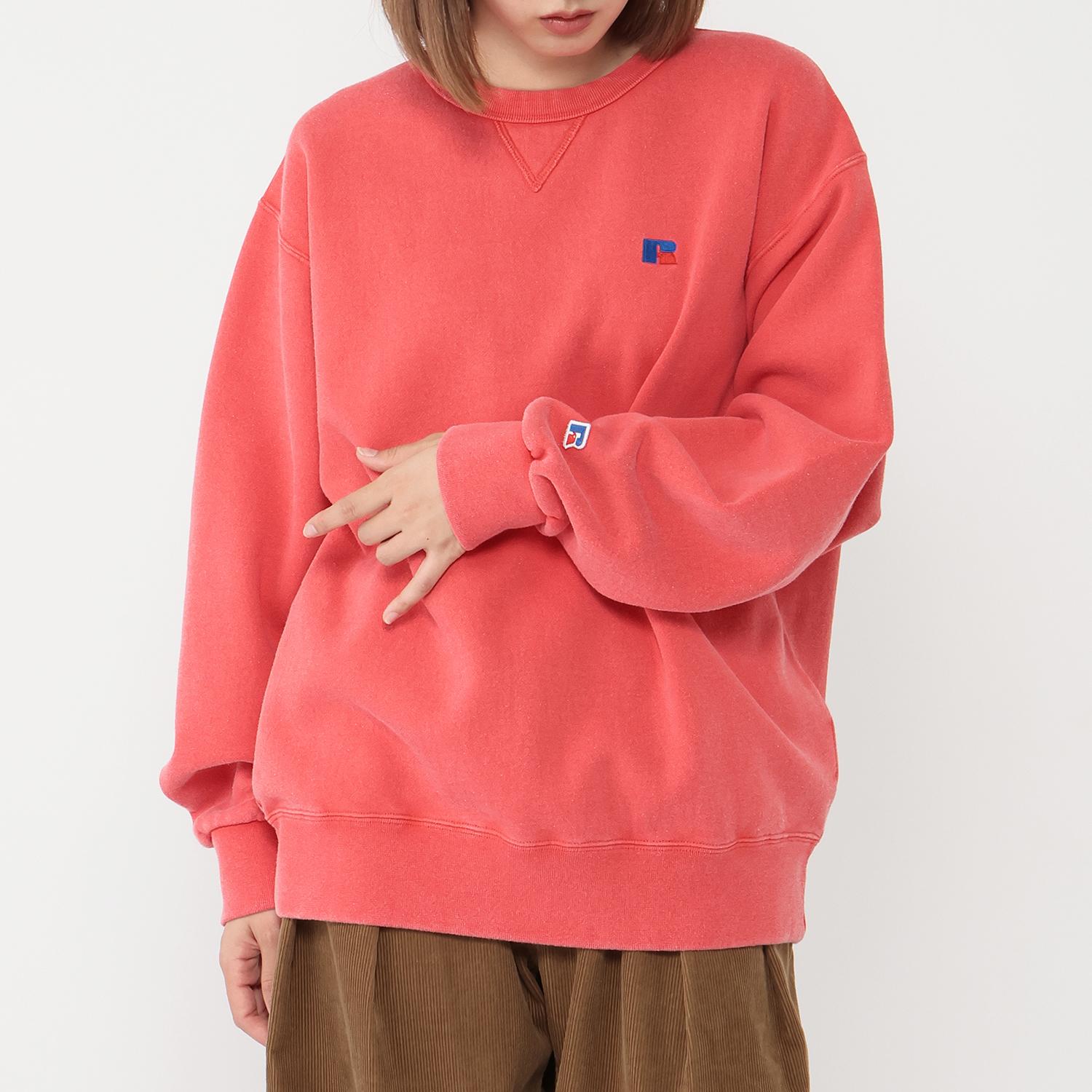RUSSELL RUSSELL W's Bookstore Logo Crew OSHMAN'S SMU｜オッシュマンズ公式通販サイト ...