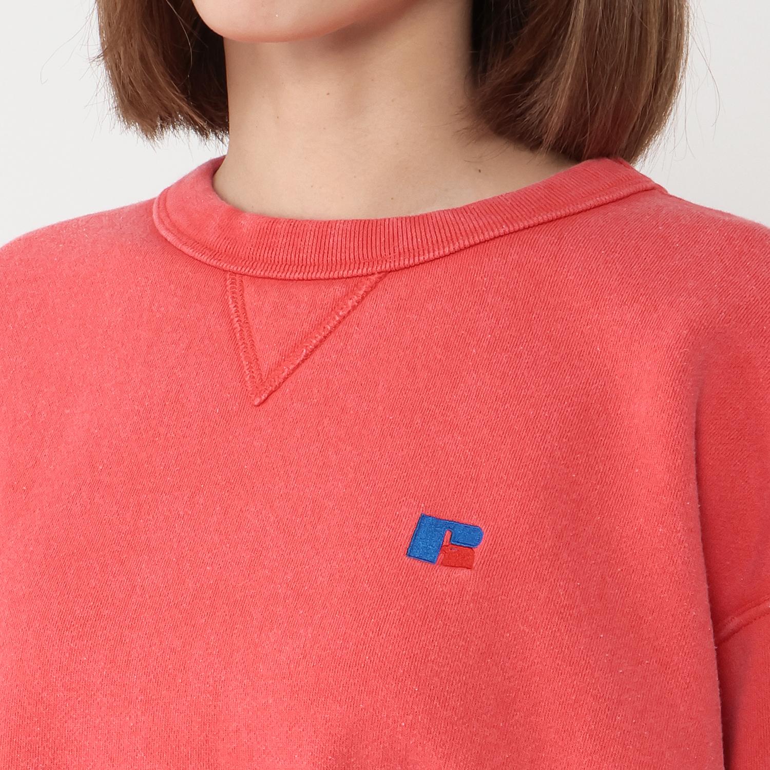 RUSSELL RUSSELL W's Bookstore Logo Crew OSHMAN'S SMU｜オッシュマンズ公式通販サイト ...